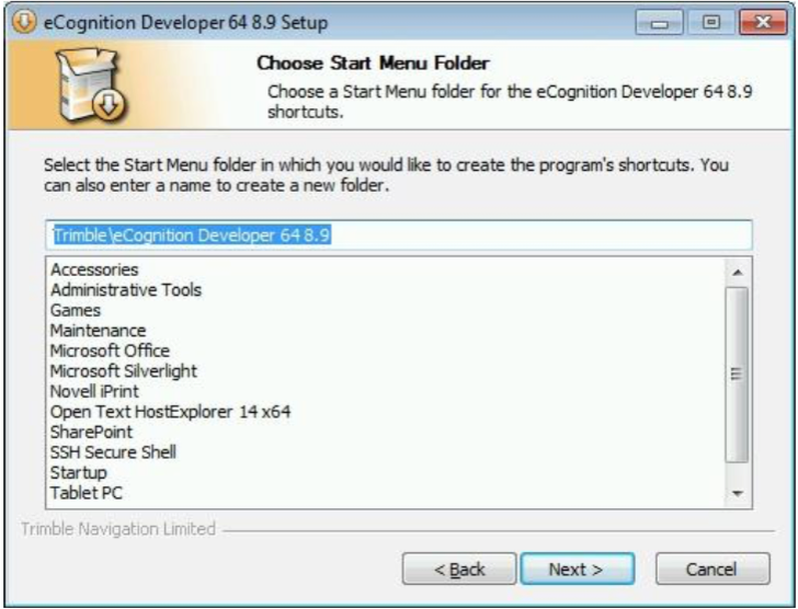 Installing the eCognition Developer Client